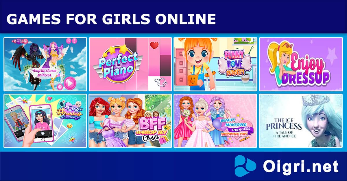 Play Online Games for Girls.
